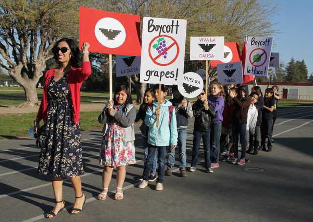 Cesar Chavez Protest Symbol