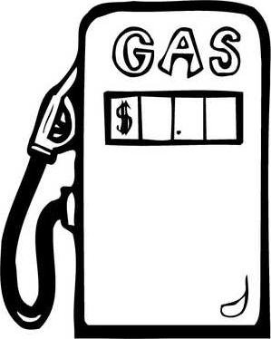 coloring pages of a fuel pump