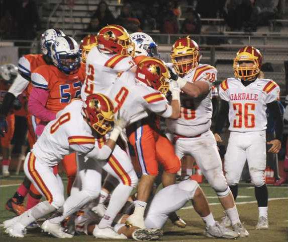 Mustang Football Earns Complete Sweep Of Kimball - Oakdale Leader