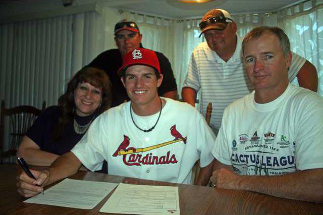 Major Move - Cardinals Select Whiting In Baseball Draft - Oakdale Leader