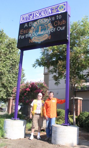 New Electronic Sign A Welcoming Beacon - Escalon Times