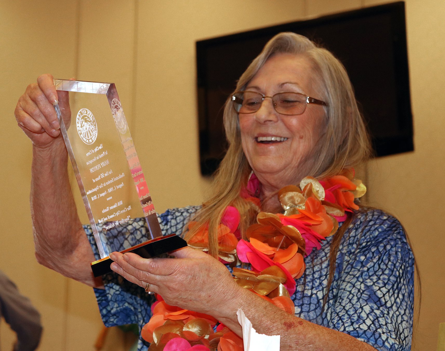Mary Fenton’s 50 years with city celebrated - Ceres Courier