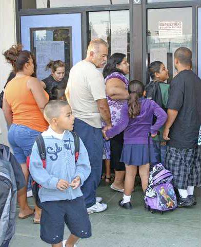 Excitement, enrollment up on first day of school - Turlock Journal
