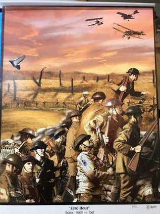 WORLD WAR I MURAL - Manteca Bulletin