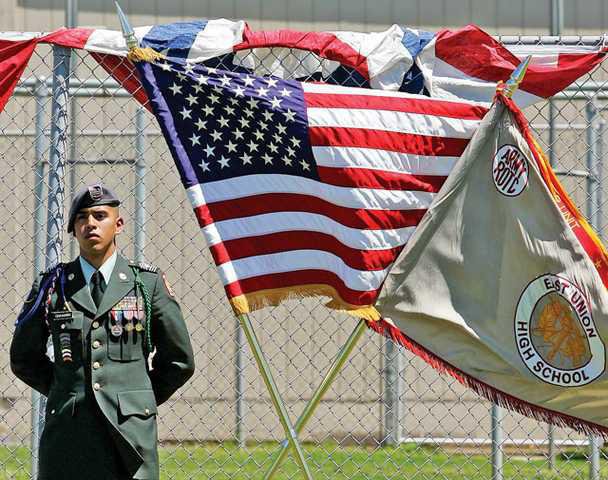 EU High JROTC recognizes top cadets - Manteca Bulletin