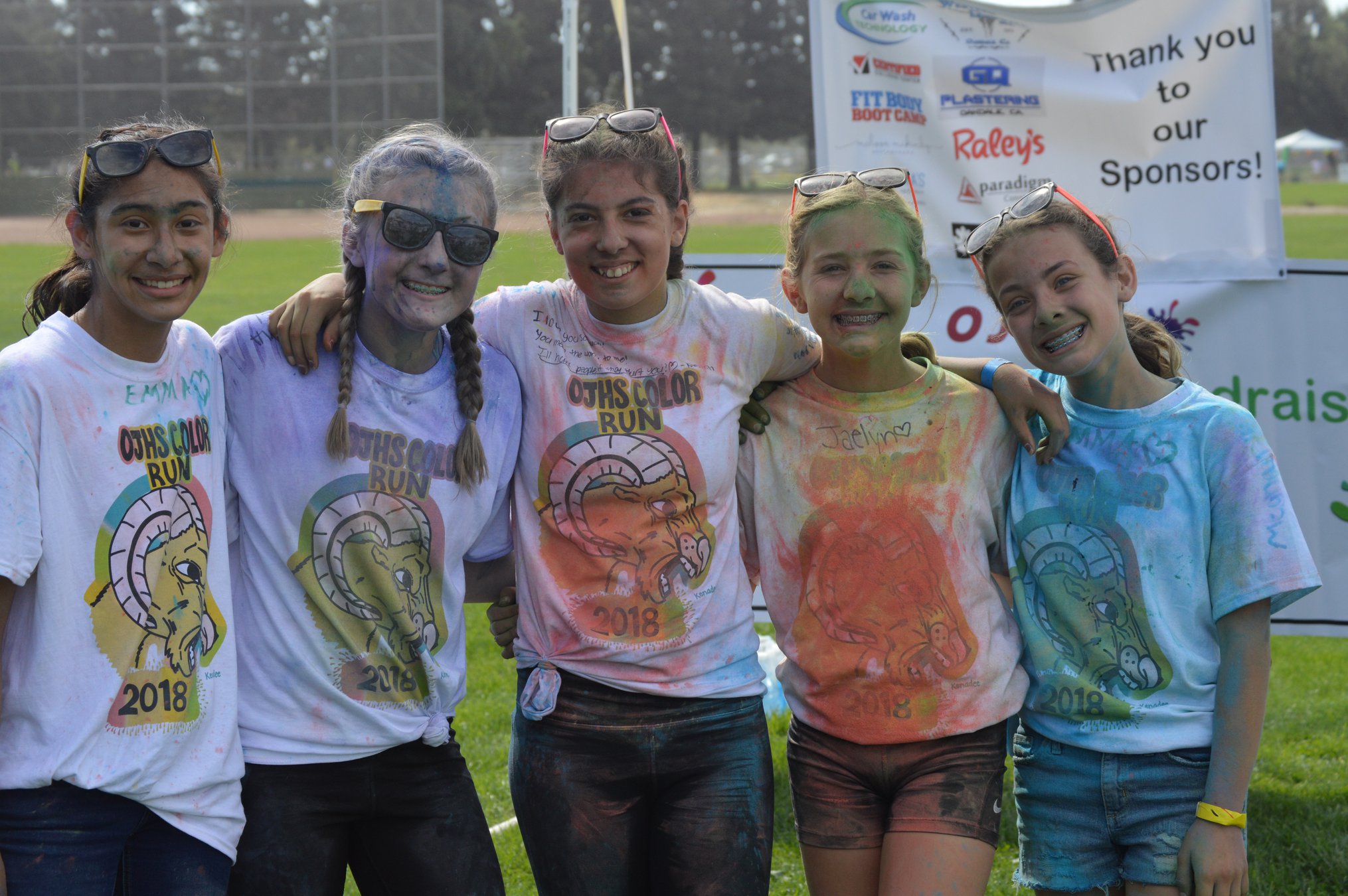 Junior High Color Run Sets New Record - Oakdale Leader