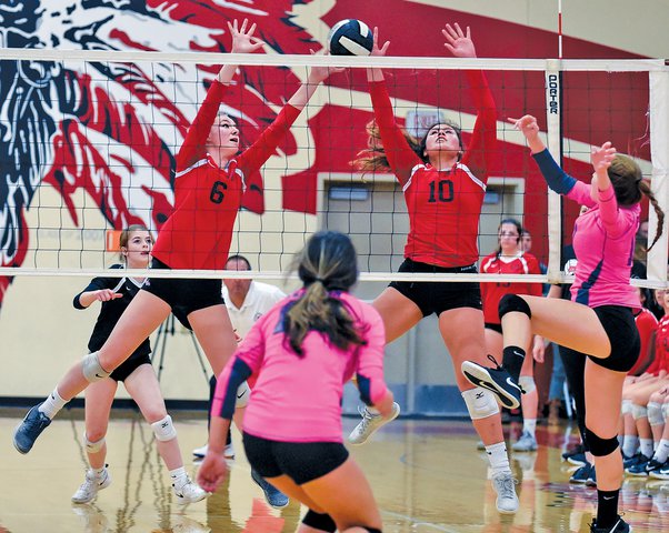 VOLLEYBALL: Van Lewen, Thomason help Ripon fend off Escalon - Manteca ...