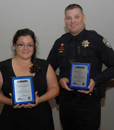 MADD honors officers for their DUI arrests - Manteca Bulletin