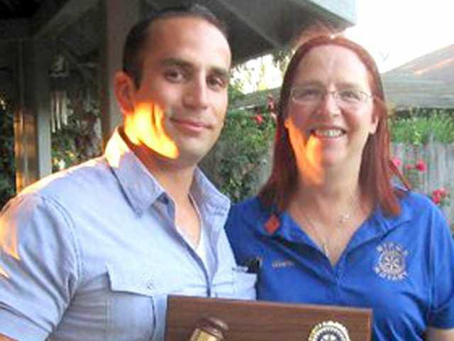Nan Johnson honored as Rotarian of the Year - Manteca Bulletin