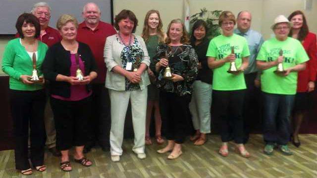 Ripon Unified recognized retiring staff - Manteca Bulletin