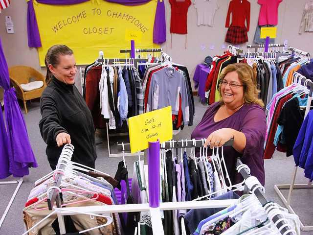 Brock Elliott clothes closet serves homeless & other needy students ...