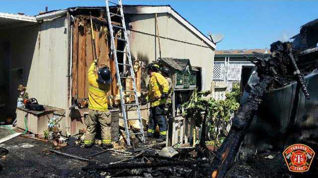 Fire burns shed, chars Turlock home - Turlock Journal