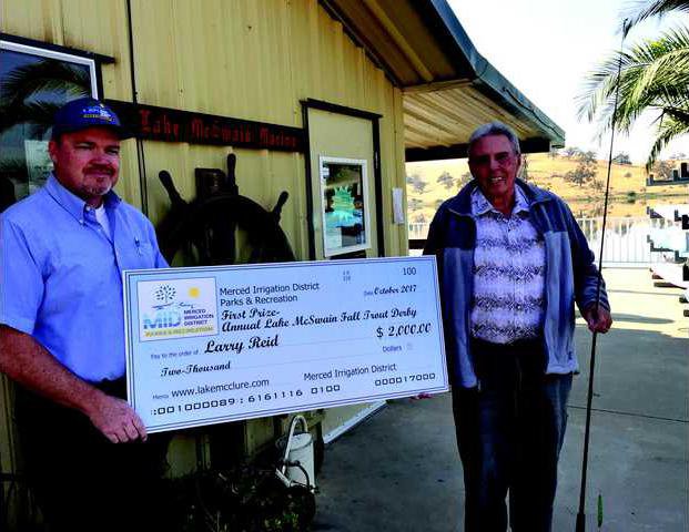 Cerean wins top prize in Lake McSwain derby - Ceres Courier