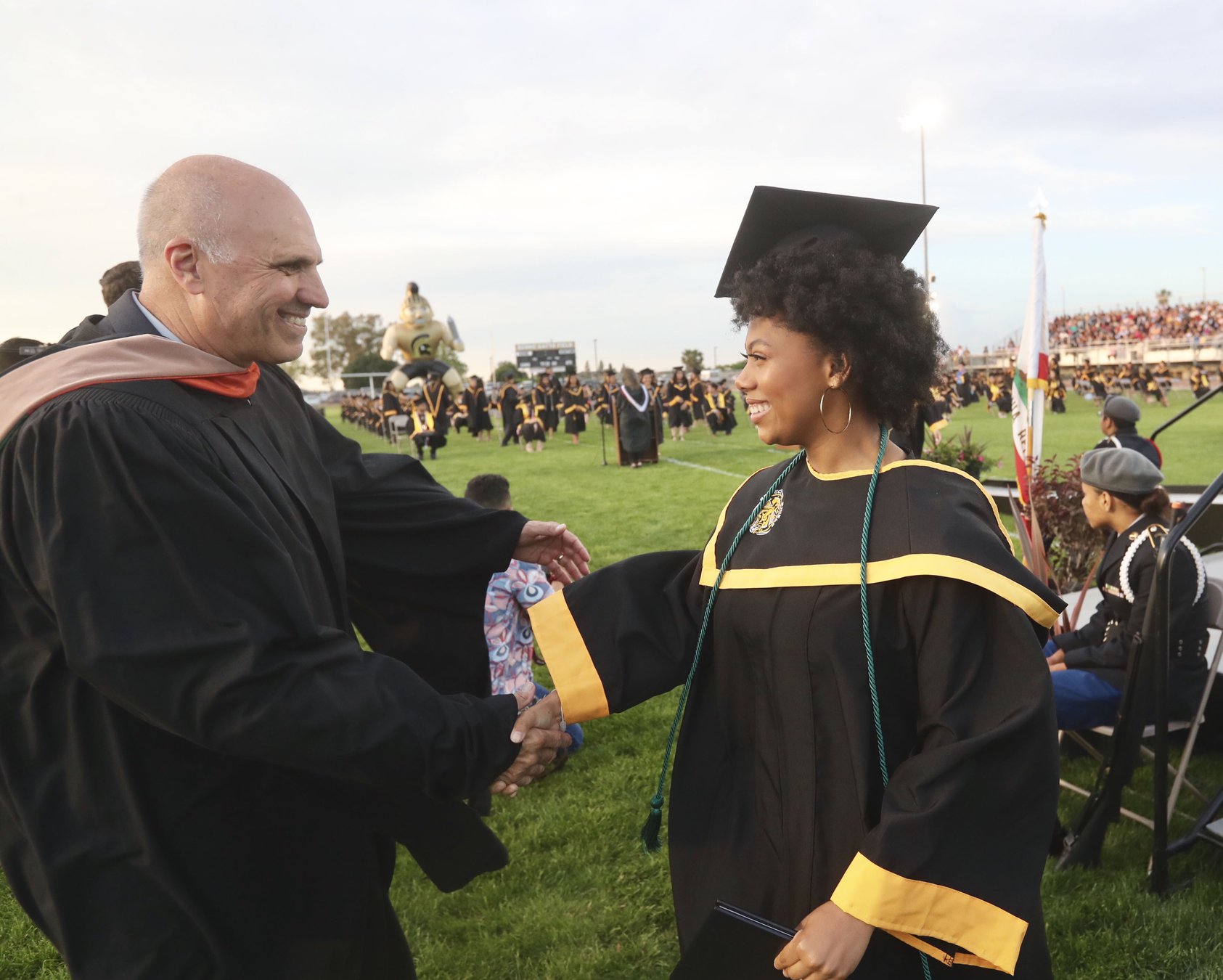 Lathrop High graduates more than 300 - Manteca Bulletin