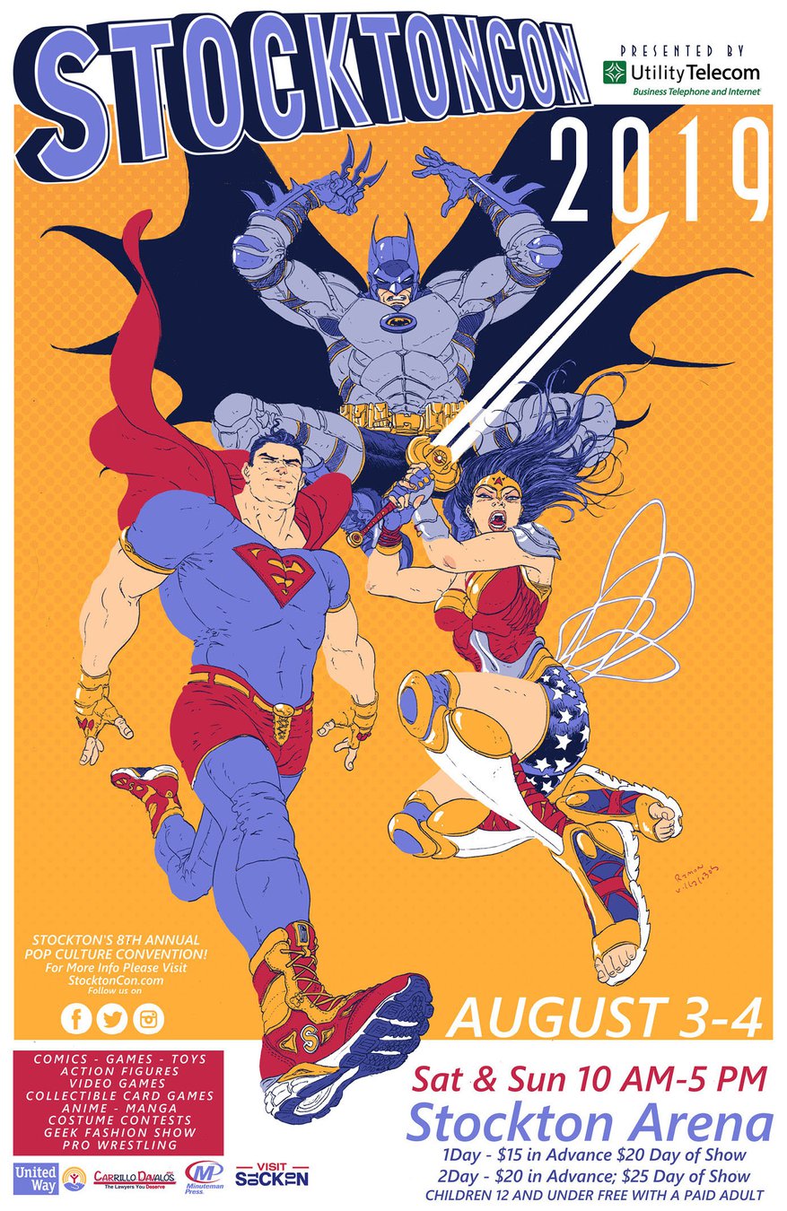 MHS graduate designs StocktonCon poster’ - Manteca Bulletin