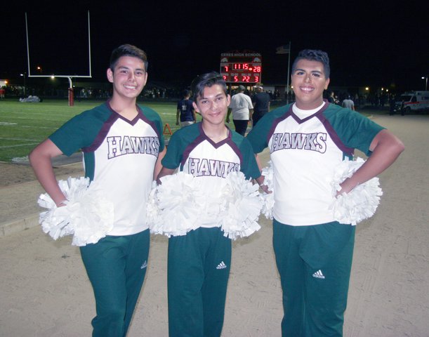Three male student-athletes earn spots on CV’s cheer - Ceres Courier