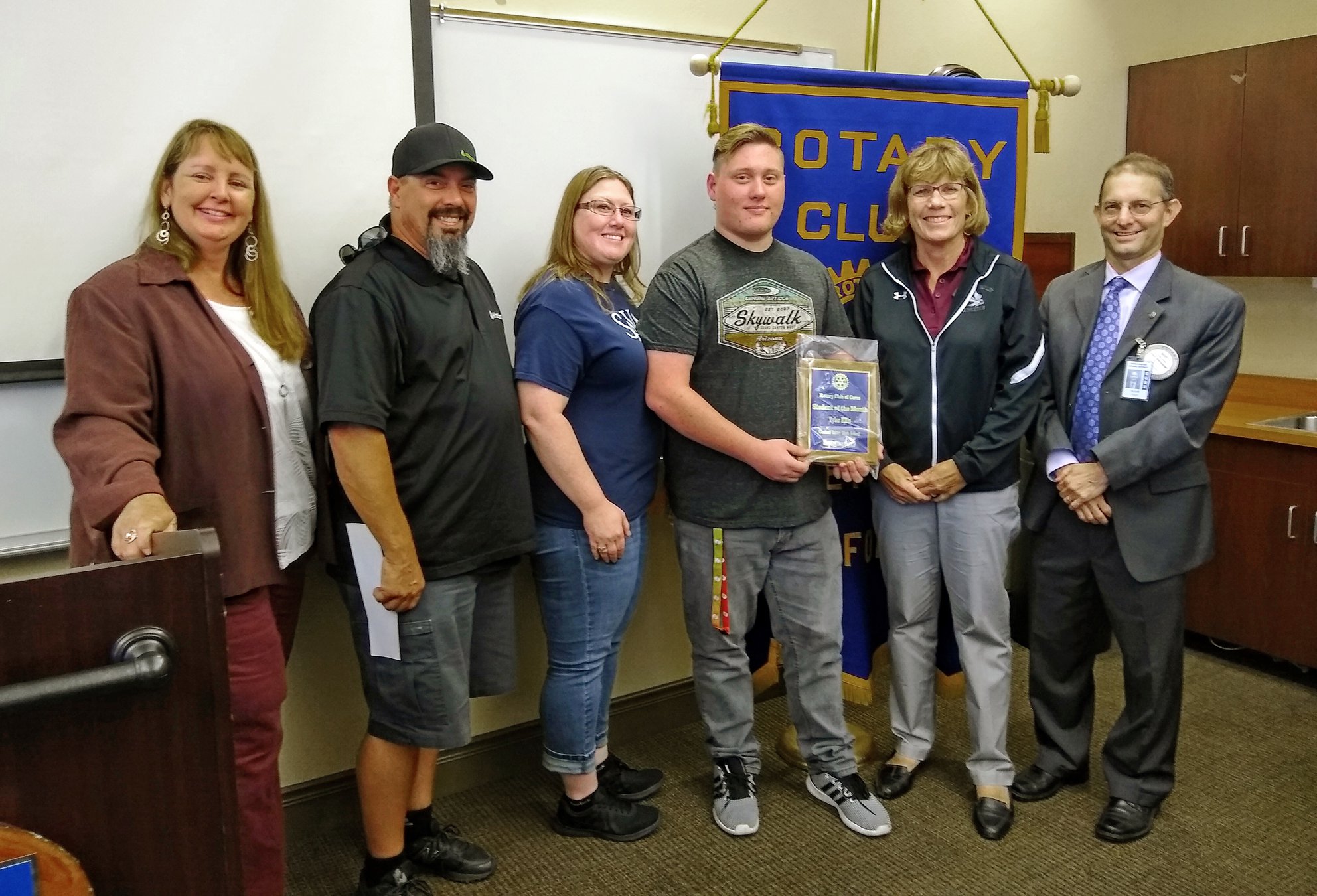 Tyler Ellis is Ceres Rotarians’ first honored 'Student of the Month ...