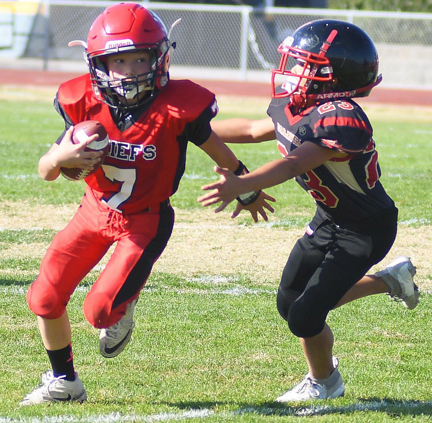 Ripon Chiefs varsity, novice fall short in MVFL Super Bowl - Manteca ...
