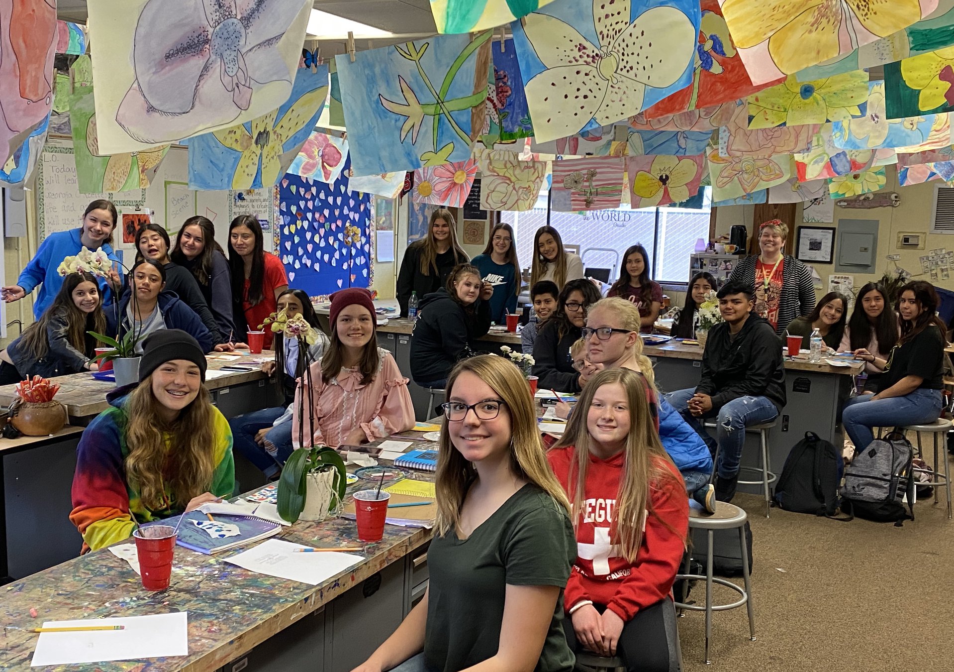 Junior High Rams Channel Inner Artists - Oakdale Leader