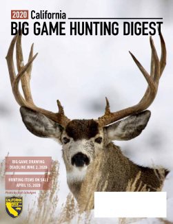 State Hunting Licenses, Big Game Drawing Applications Now Available ...