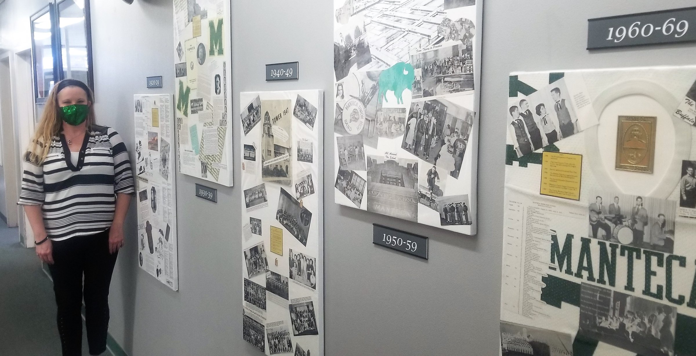 Timeline display traces a century of Buffalo success - Manteca Bulletin