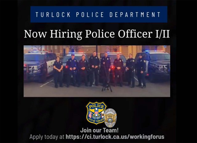 City accepts COPS grant to bring four new officers to Turlock - Turlock ...