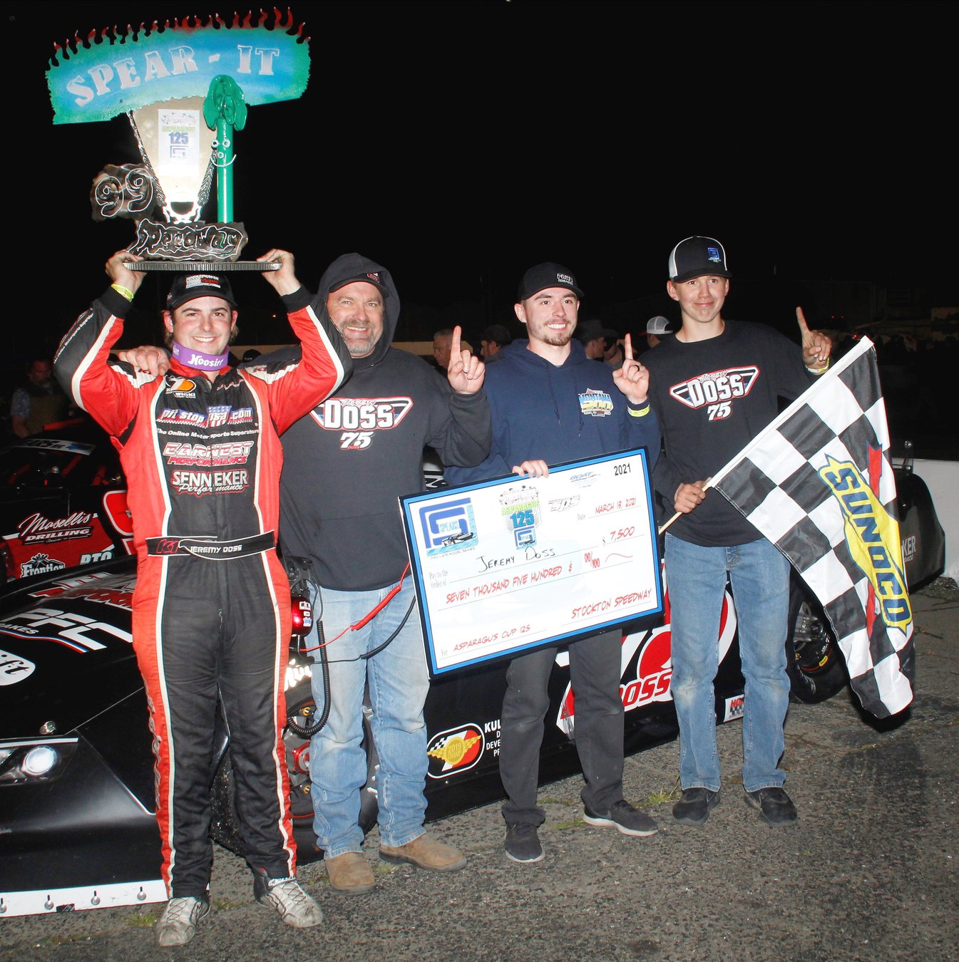 RACING: Doss takes Asparagus 125 at Stockton 99 opener - Manteca Bulletin
