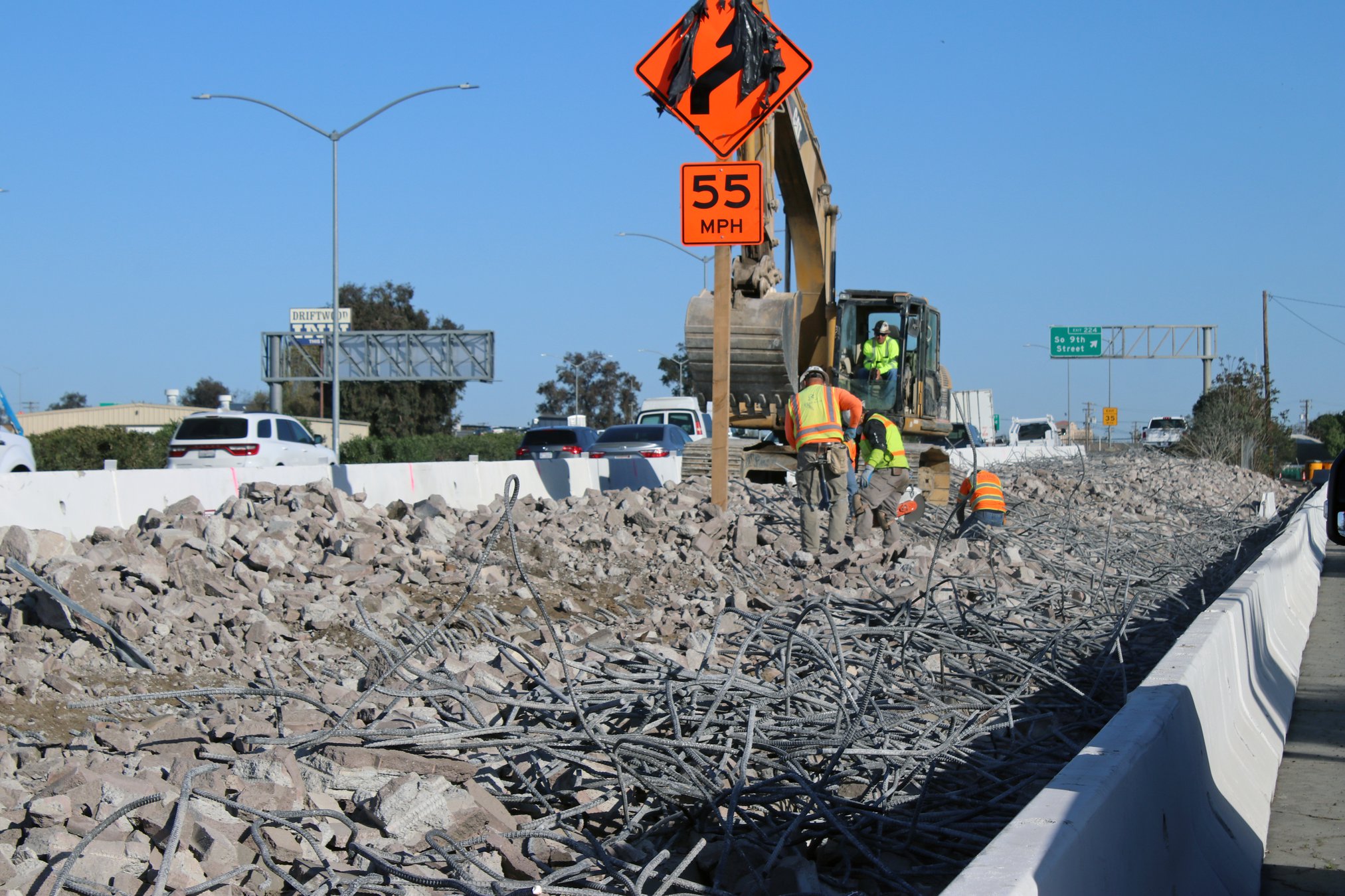 Freeway being altered north of Hatch Road - Ceres Courier