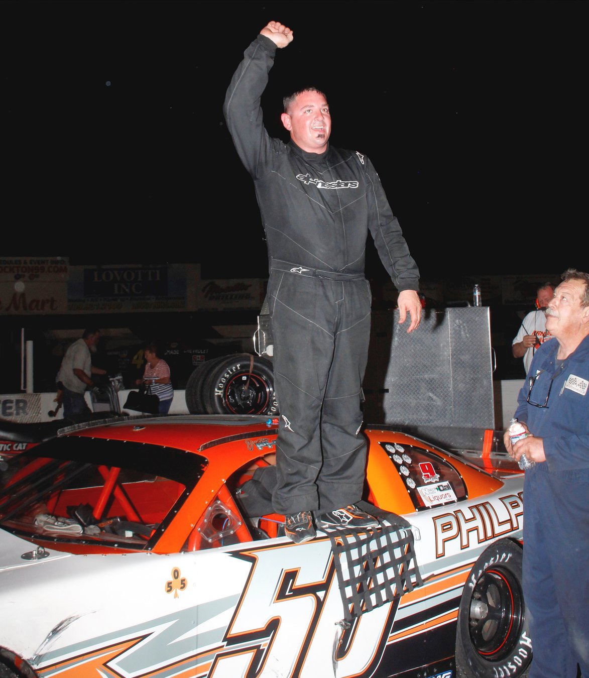 RACING: Philpott gets hard-earned win at Strmiska Memorial - Manteca ...