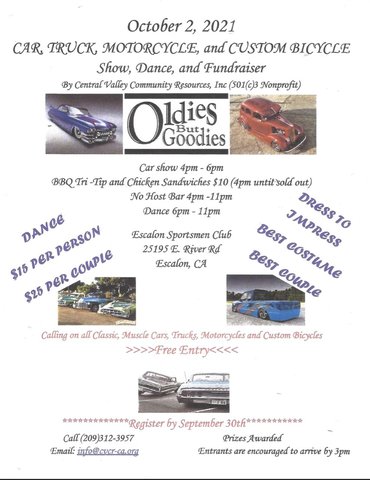 Oldies But Goodies Event Slated Oct. 2 - Oakdale Leader