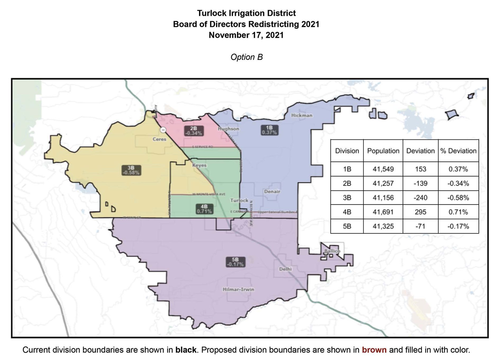 TID seeks input on redistricting plan - Ceres Courier