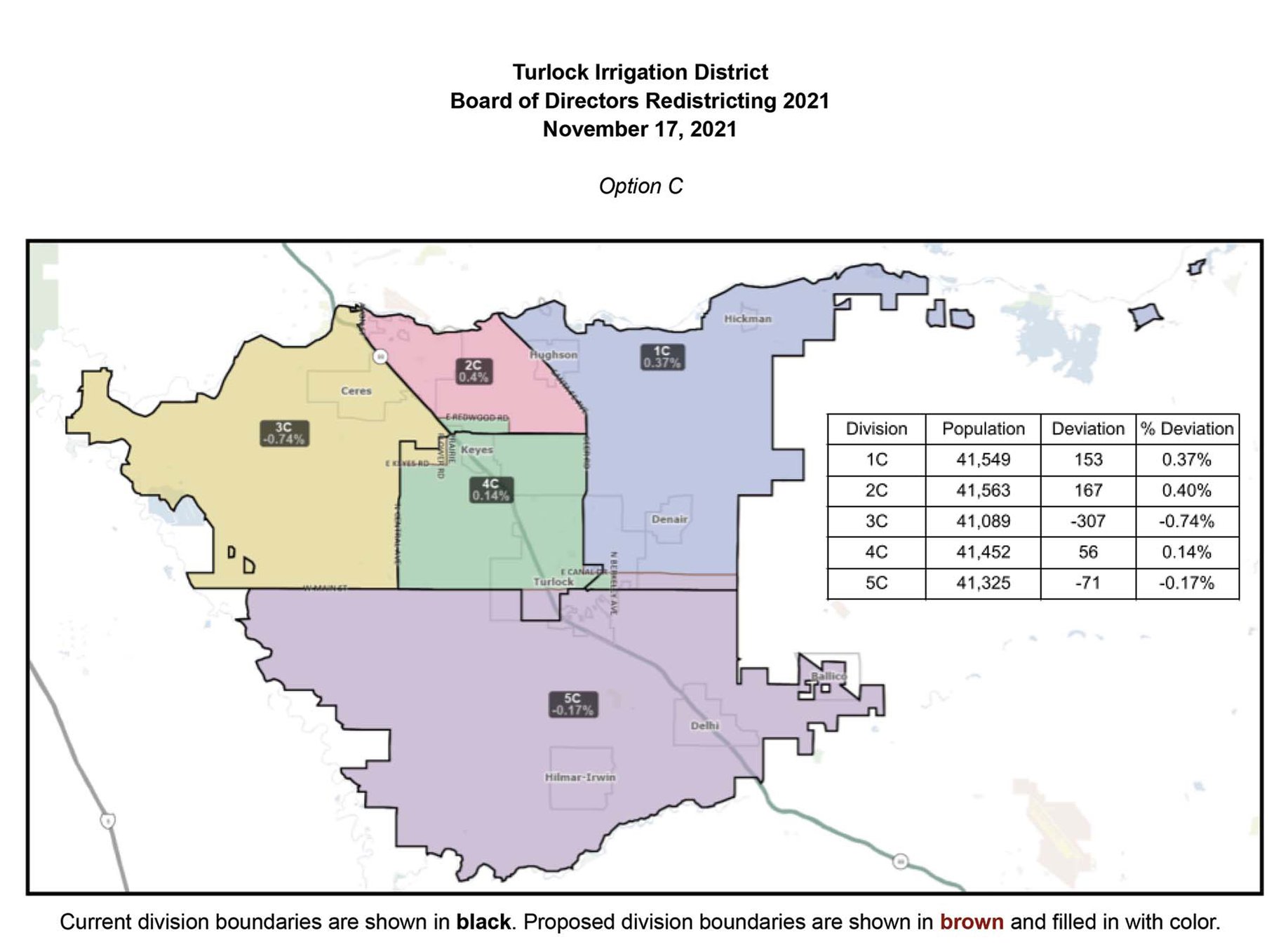 TID seeks input on redistricting plan - Ceres Courier
