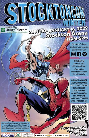 StocktonCon Winter returns on Sunday - Manteca Bulletin