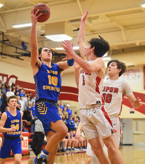 BASKETBALL: Ripon Christian’s big start too much for Ripon to overcome ...