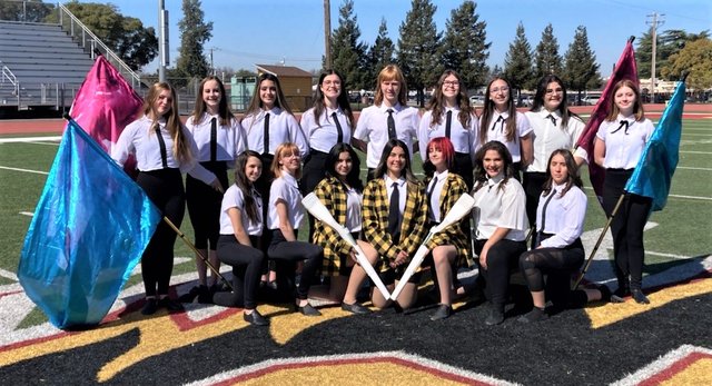 OHS Color Guard Team Crafting Successful Season - Oakdale Leader