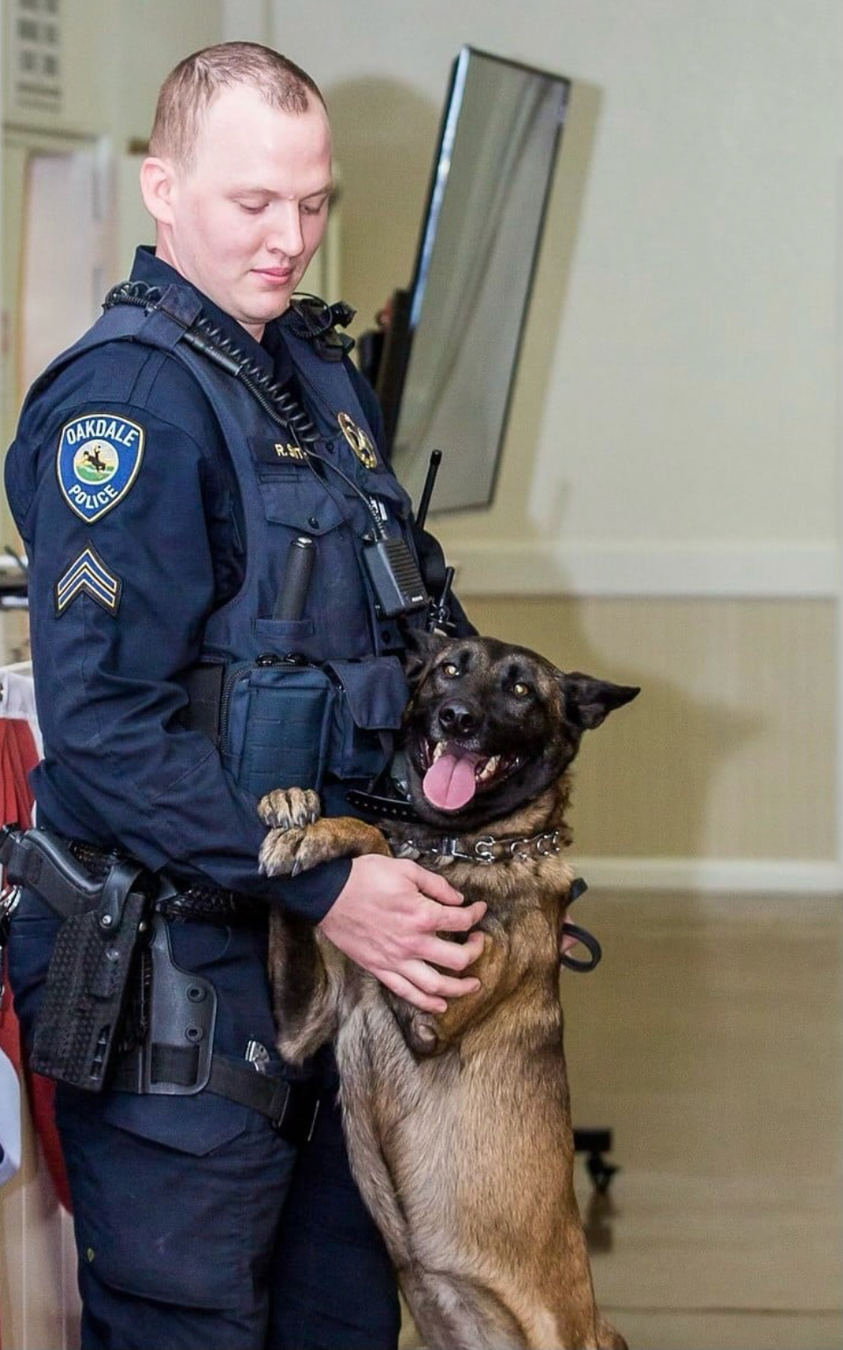 Oakdale’s K9 Officer Duo Mark First Year - Oakdale Leader