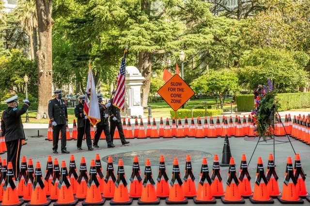 Caltrans Honors 189 Fallen Highway Workers At Capitol - Riverbank News