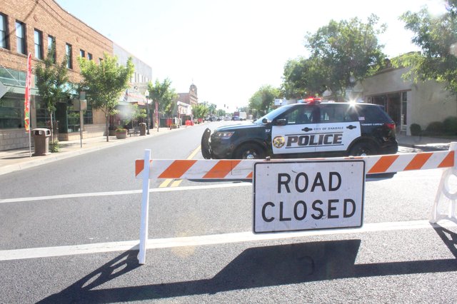 Gas Line Break Prompts Street Closures - Oakdale Leader