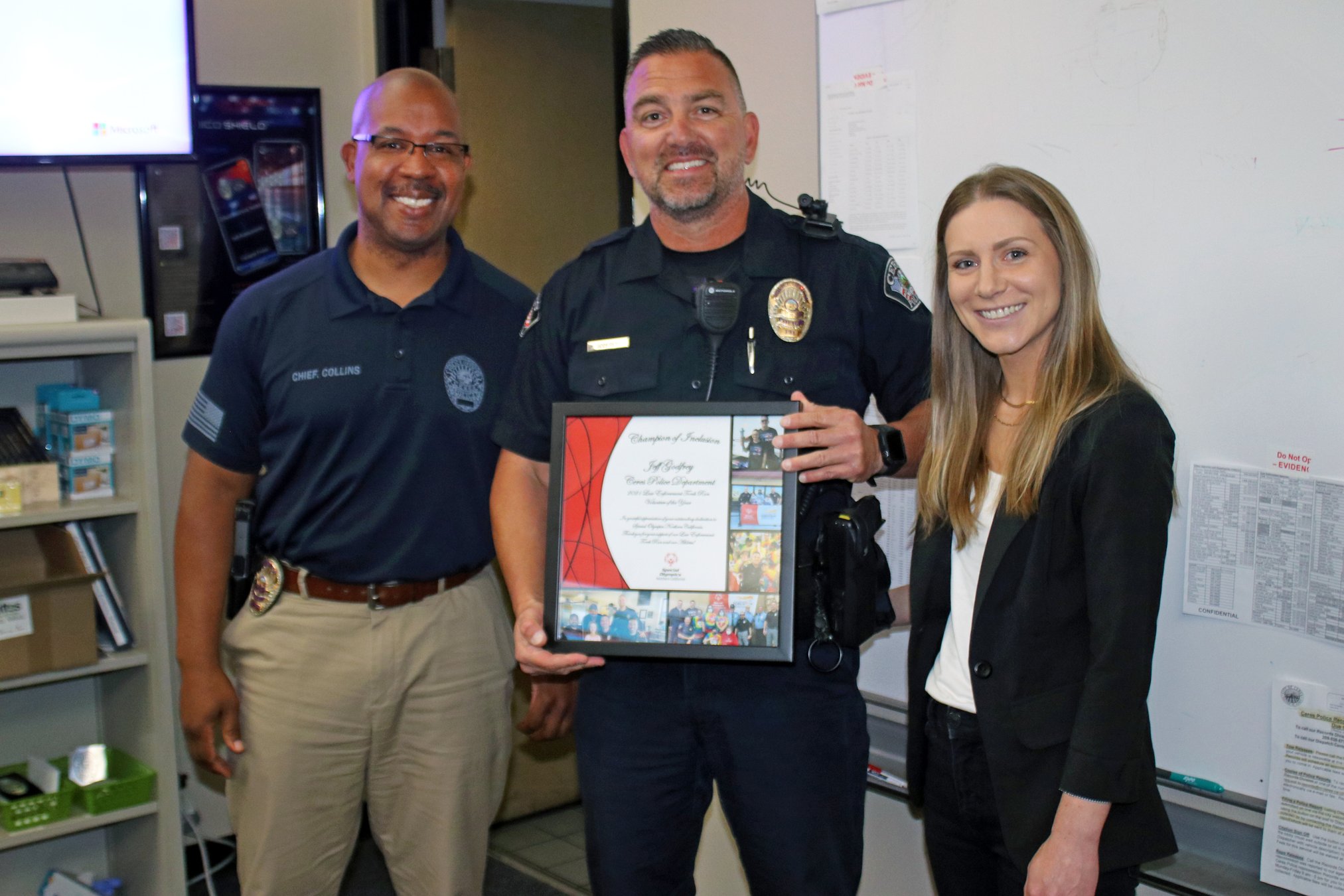 Special Olympics honors Officer Jeff Godfrey for tireless fundraising ...