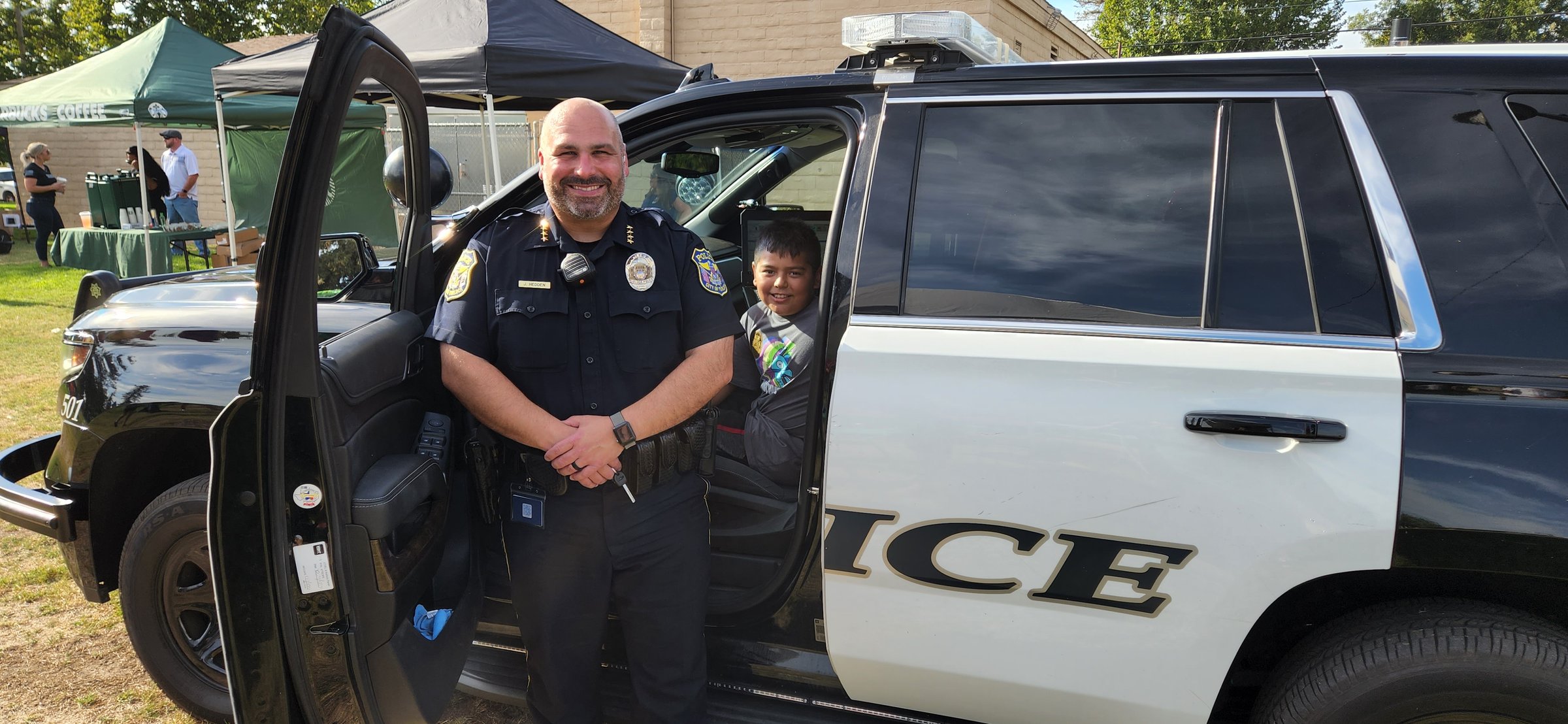 Community members celebrate a National Night Out - Turlock Journal