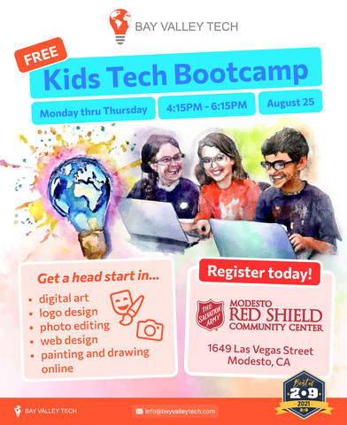 Free After-School Tech Bootcamp Begins Aug. 25 - Riverbank News