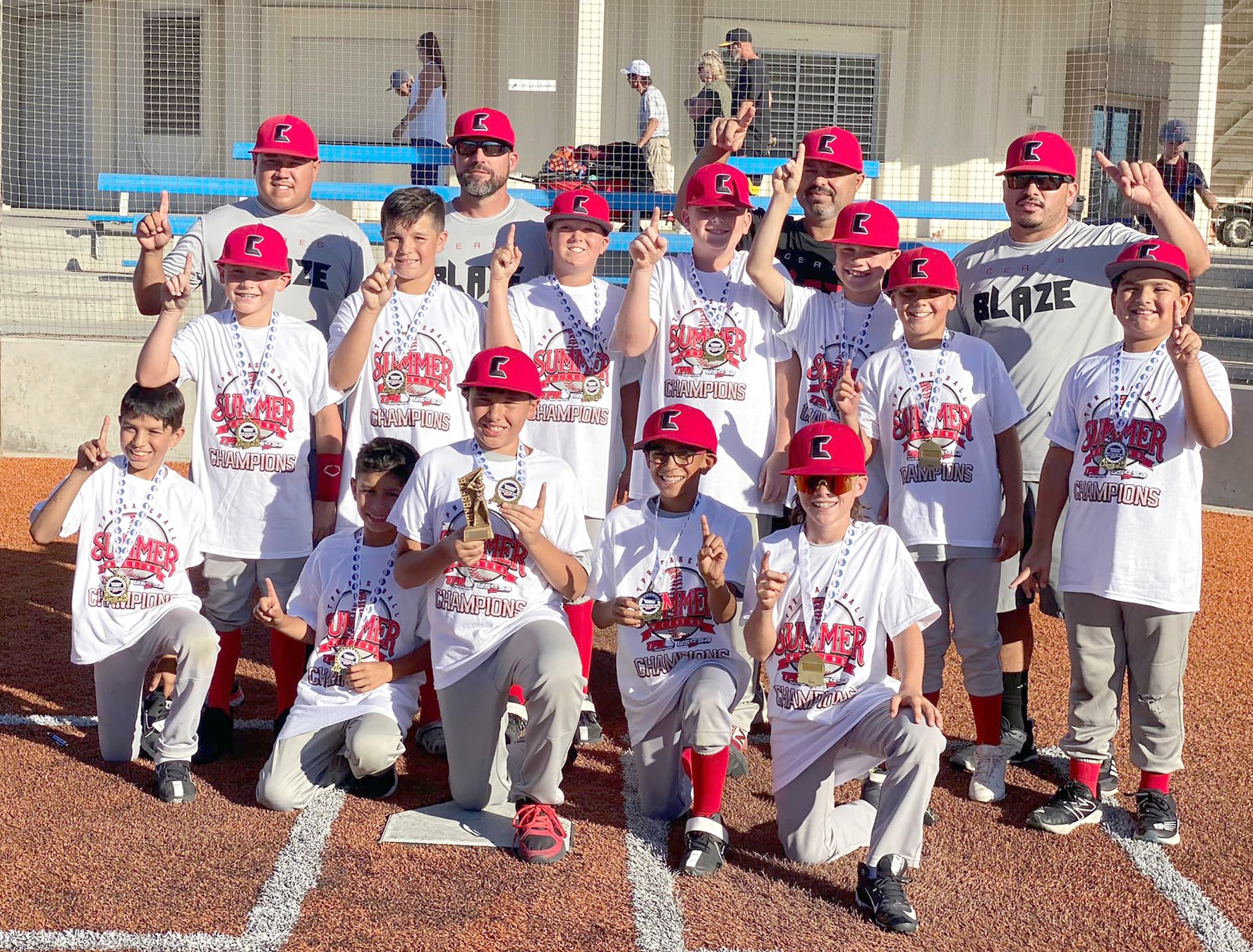 Blaze 10s place first at Dog Days tourney - Ceres Courier