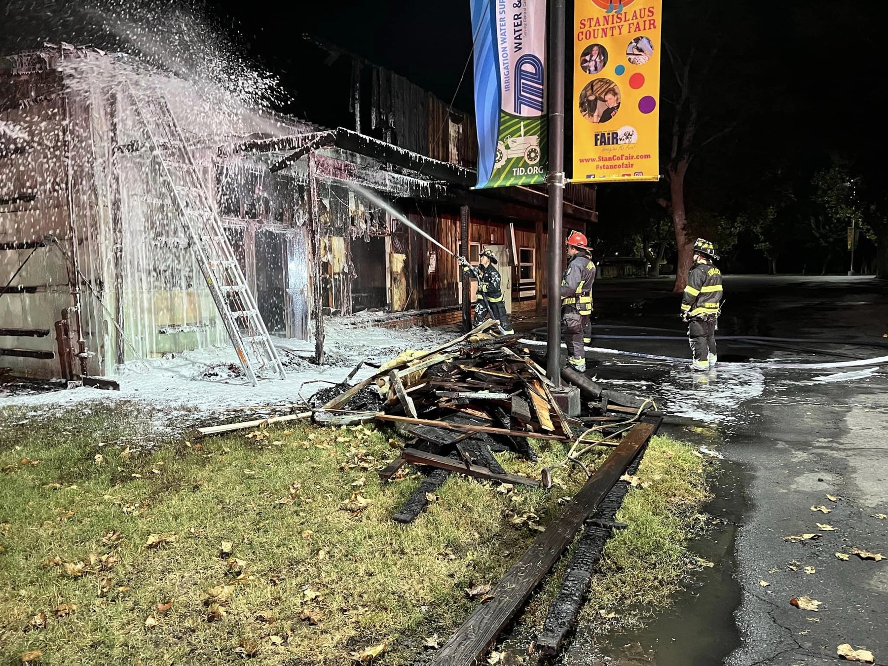 Fire damages part of Stanislaus County Fair building - Turlock Journal