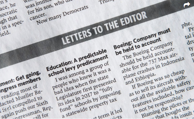 Newspapers vs. social media, the Bulletin, and letters to the editor ...