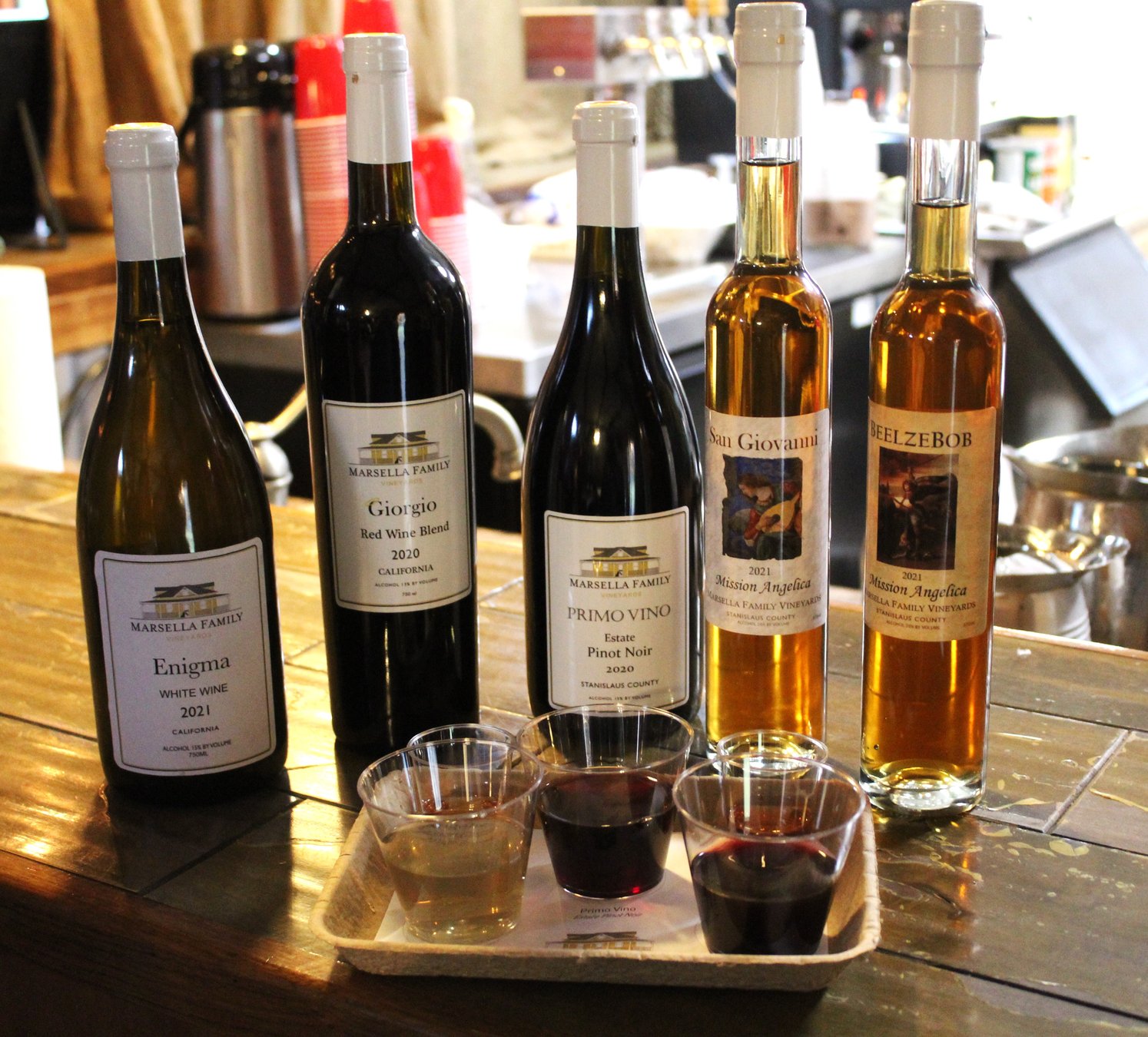 Red, White, And Pinot Noir: Marsella Family Vineyards - Oakdale Leader