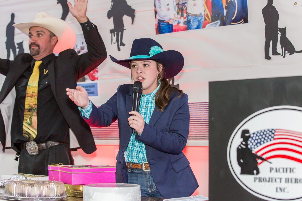 Oakdale High School Junior Already Auctioneering At 16 - Oakdale Leader