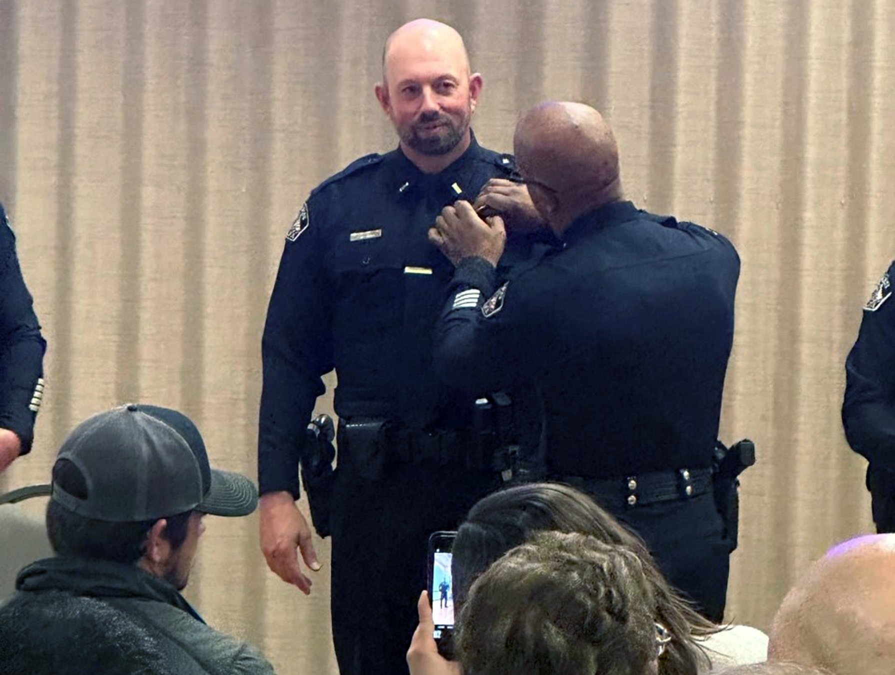 Swearing-in ushers in new police leaders - Ceres Courier