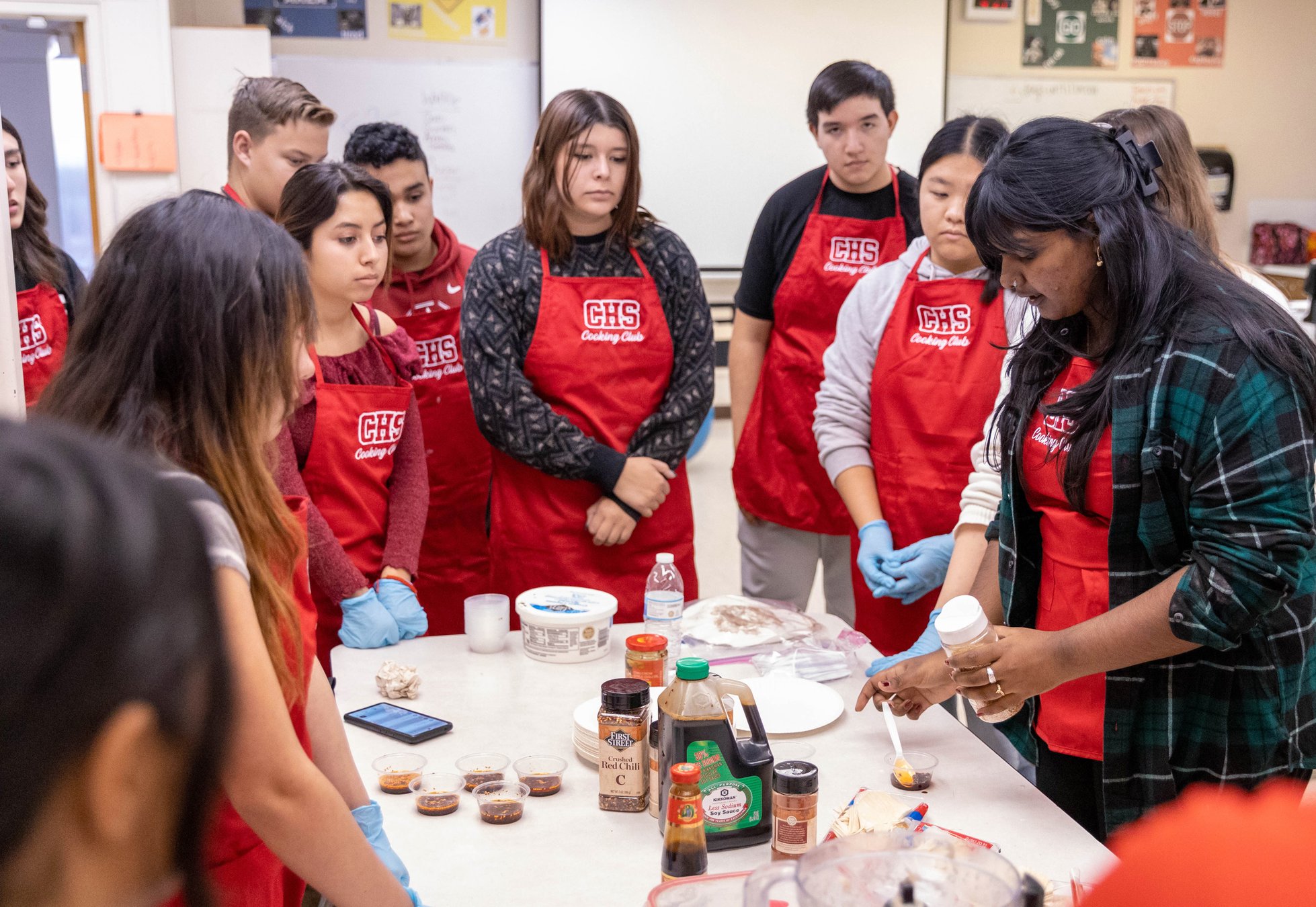 Afterschool cooking class inspires CHS students to eat better at home ...