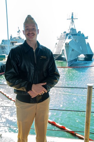 Vernon Making His Mark Through U.S. Navy Service - Riverbank News