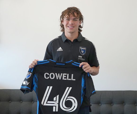 Chance Cowell signs pro contract with ‘Quakes - Ceres Courier